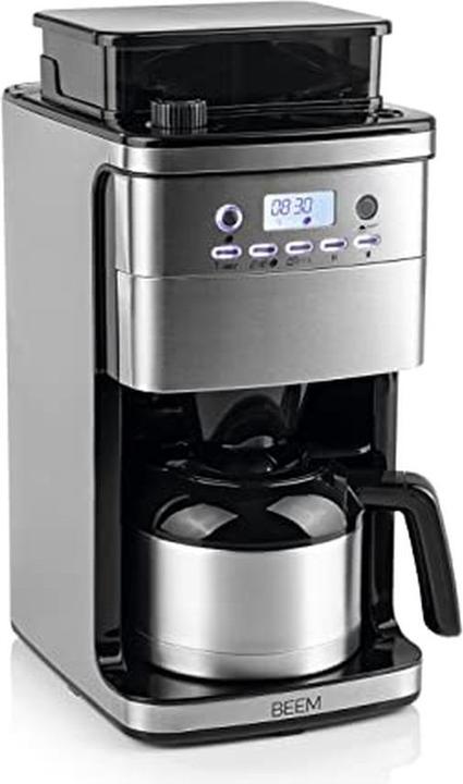 Beem Machine à café avec moulin intégré, thermos et minuterie 24 heures ...