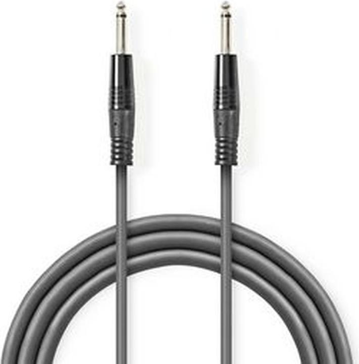 Nedis Speaker cable mono 6.35 mm plug - 6.35 mm plug - buy at Galaxus ...