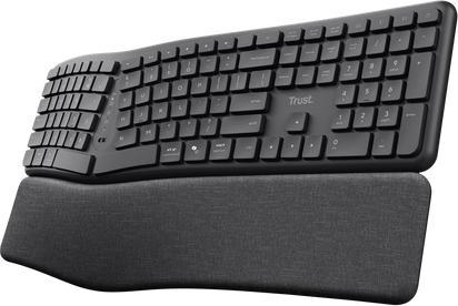 Trust KEYRA Ergo Multi Wireless Keyboard US - buy at Digitec