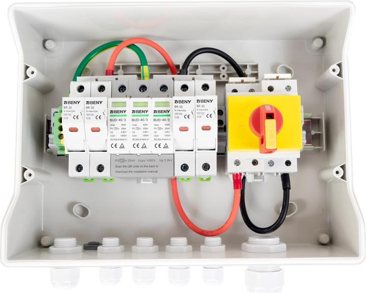 PNI CBM-2 single-phase solar system protection and interruption panel ...