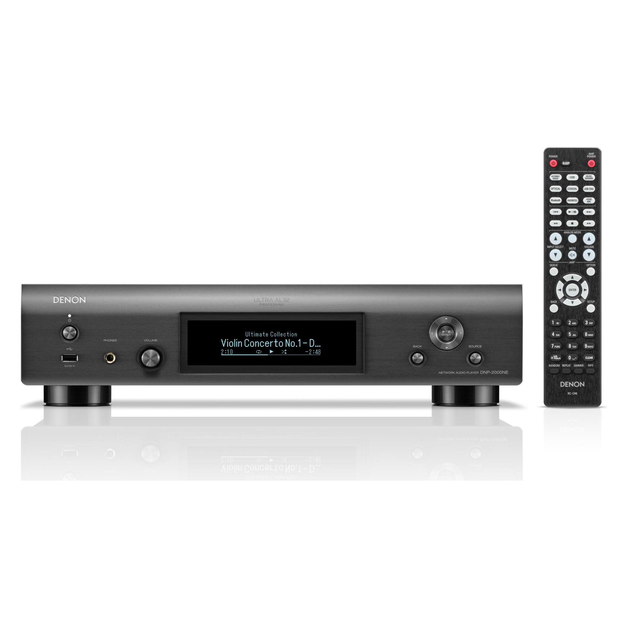 Denon DNP 2000NE Hi-Res-Audio-Streamer *grafit-silber* mit HEOS Built-in