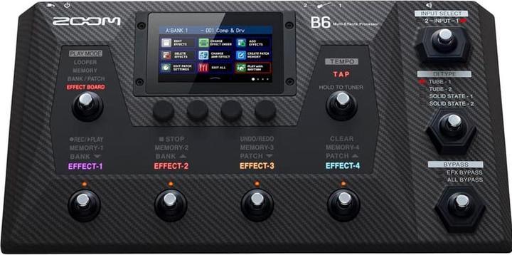 Zoom B6 UK (NEW) Multi-Effects Processor for Bass - kaufen bei Galaxus ...