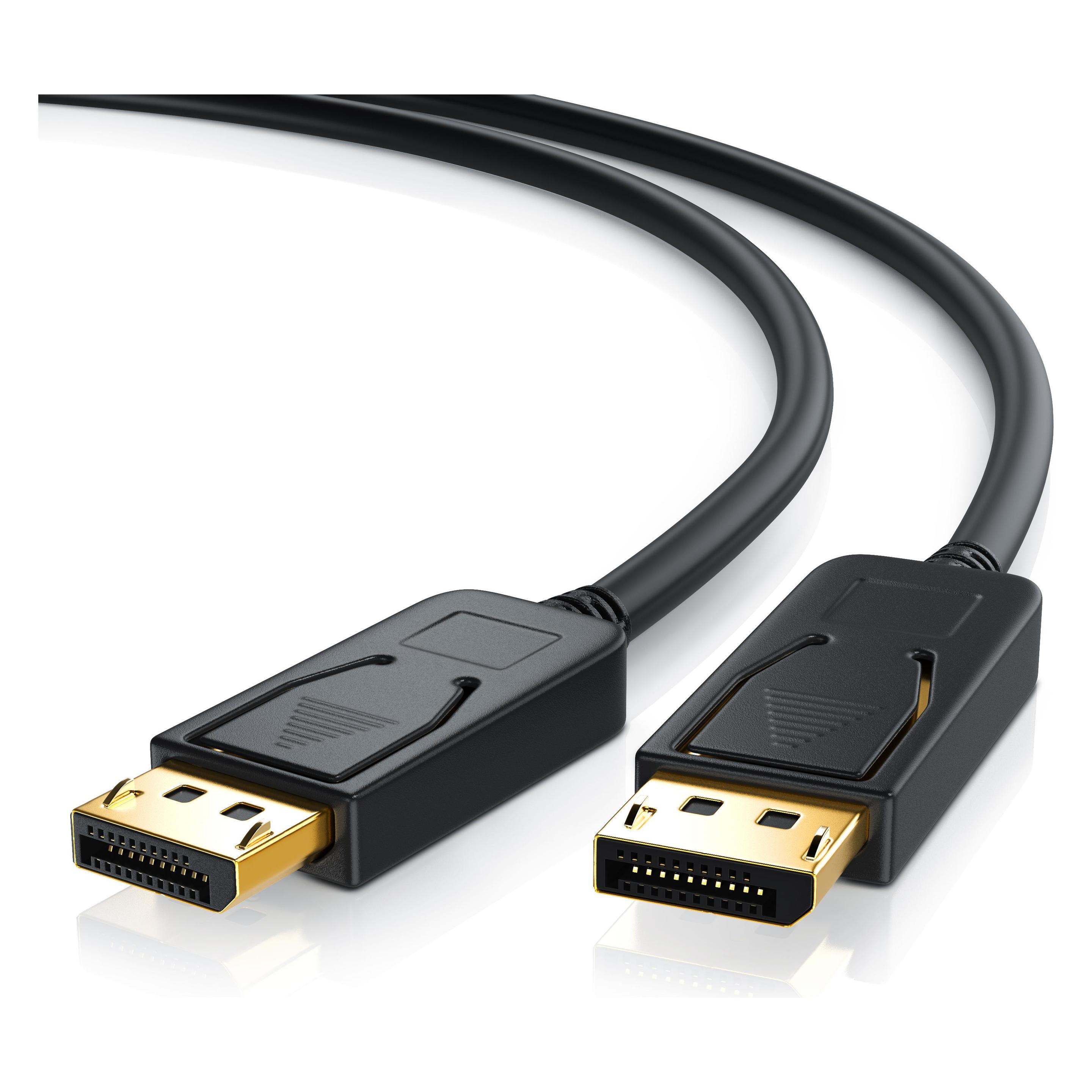 CSL DisplayPort Kabel 4k 60Hz Ultra HD - DisplayPort 1.2 zu DP 4K 1.2 ...