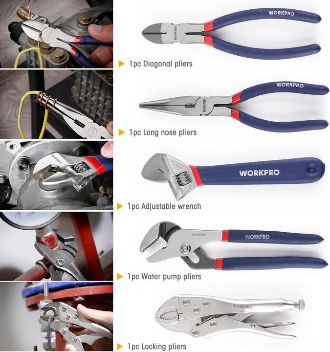 Workpro Universal Werkzeugset - kaufen bei Galaxus