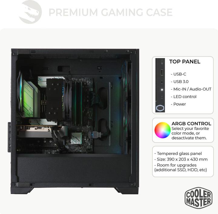 Sedatech Expert Gaming PC - UCCJ110I1I1HF - kaufen bei Galaxus