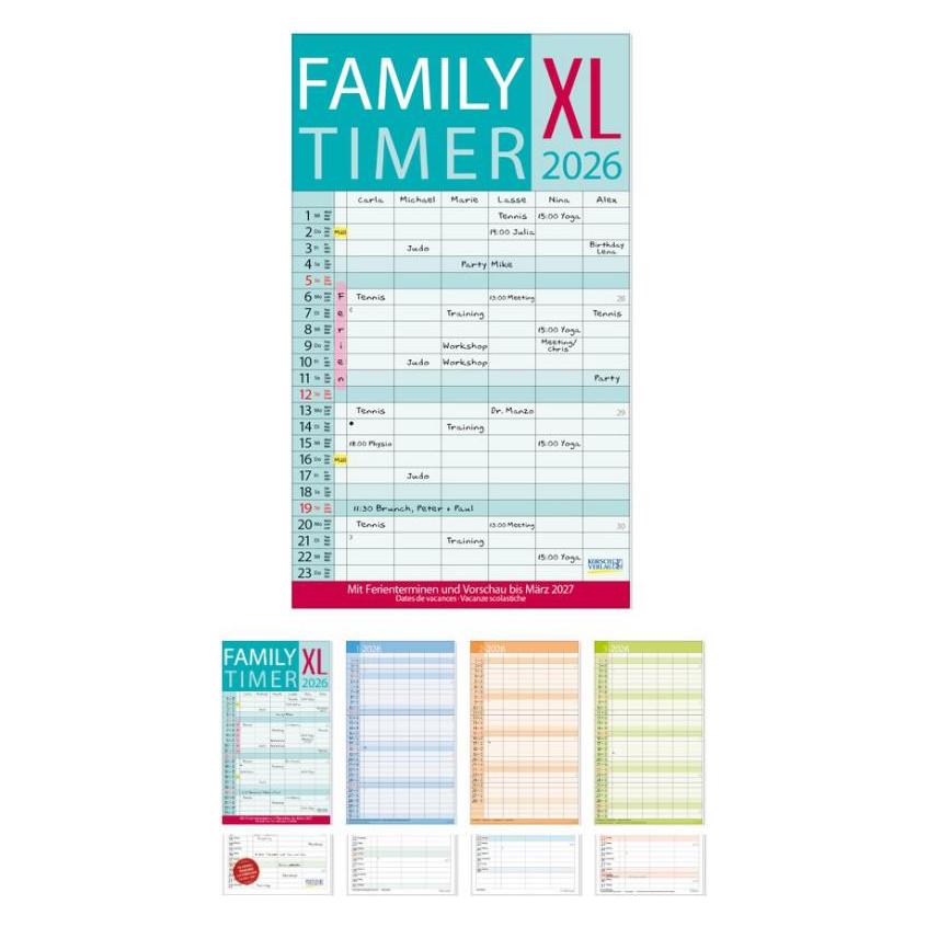 Korsch XL Family Timer 2026 - kaufen bei Digitec