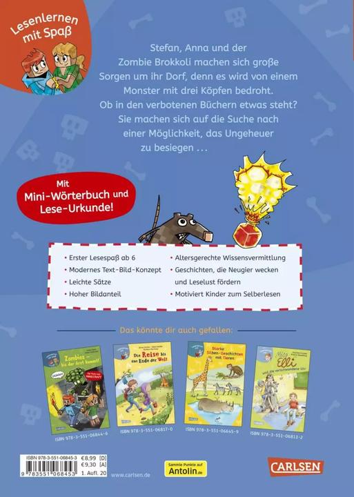 Carlsen LESEMAUS zum Lesenlernen Stufe 2: Lesenlernen mit Spass ...