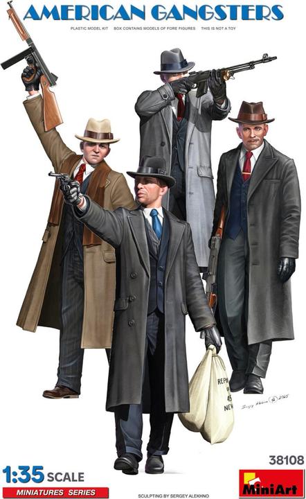 Mini art 1:35 Fig.-Set Amerik. Gangster (4) - kaufen bei Galaxus