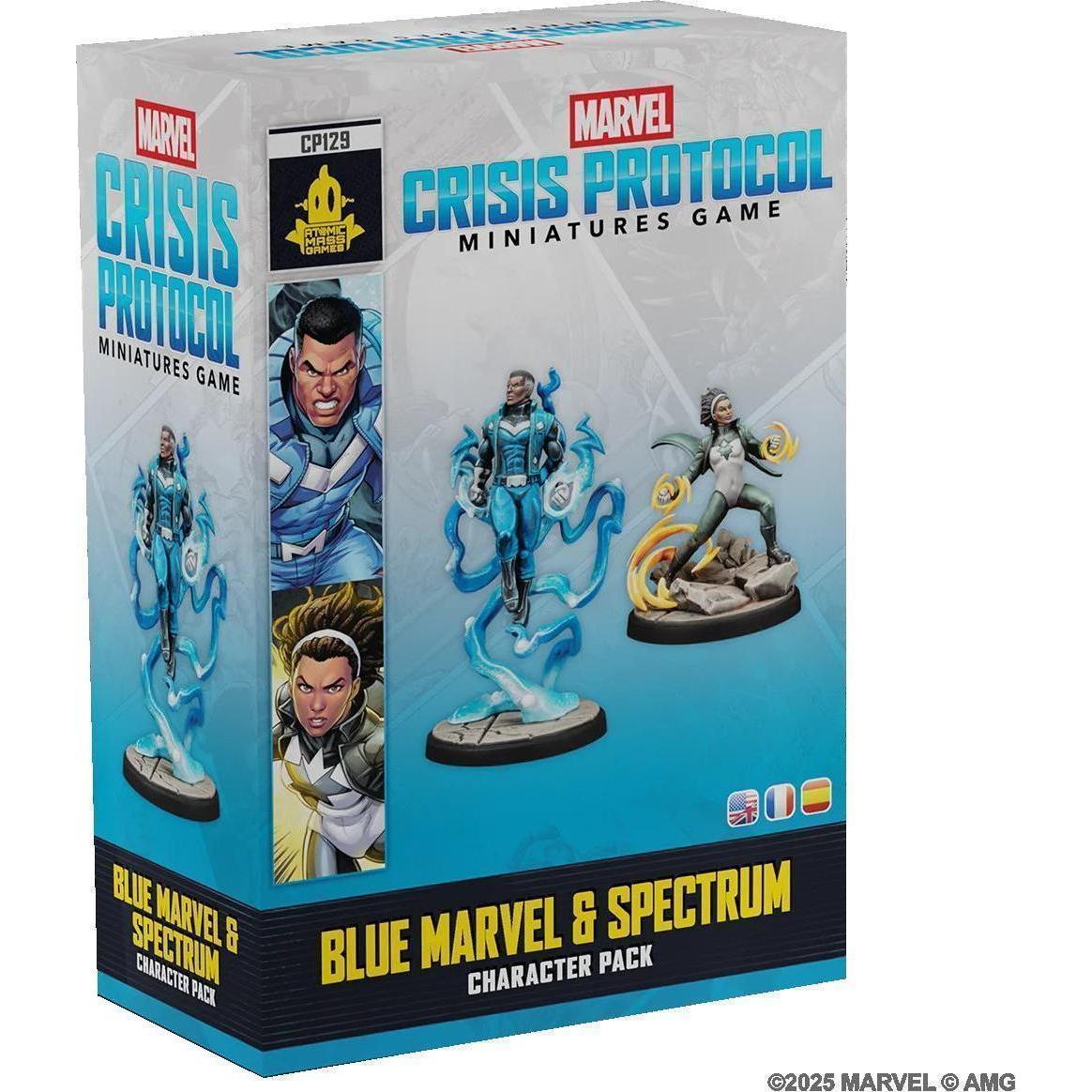 Atomic Mass Games Marvel Crisis Protocol - Blue Marvel & Spectrum EN/ES ...