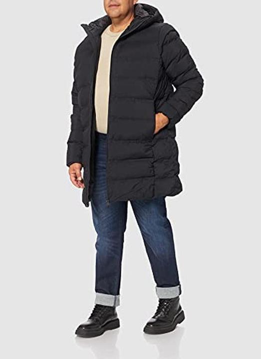 Casual Friday Osvald Lang Duffle Herrenjacke mit Kapuze und ...