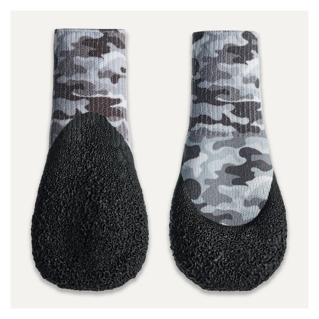 Goo-eez Gooeez Lites Printed Dog Booties (4-pack) S Camo/Black (S, Dog ...