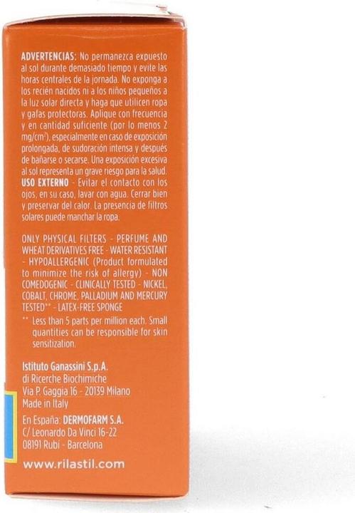 Rilastil Sun System Uniform Compact Cream Spf50 Colour 03 Bronze 10g ...