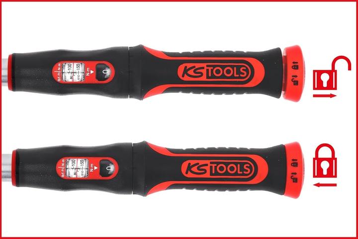 KS Tools 3/4" INFINITOOL ratchet torque spanner, 110-550 Nm (3/4", 110 ...