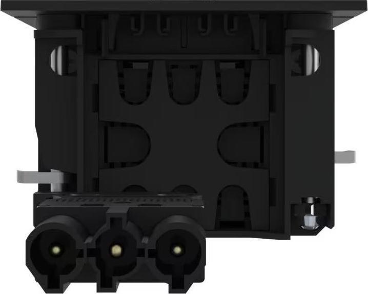 IB Connect INTRO2.0 Steckdoseneinhe. sw 4x Typ 13 1x USB-A/C 1x RJ45 1x ...