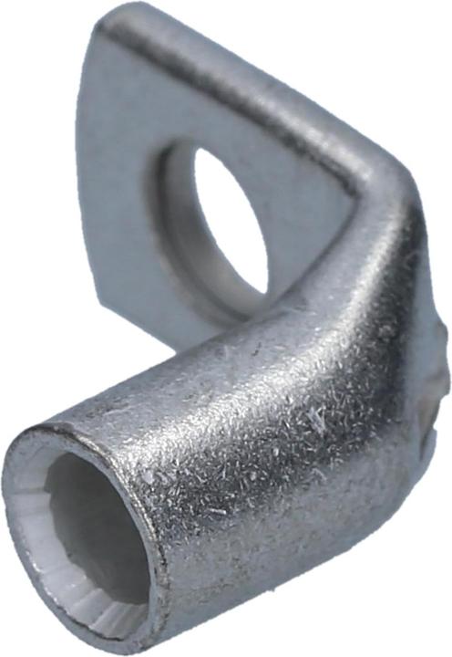 Kalitec 100 A2-L4 tubular cable lugs 90° angled 10mm² M4 non-insulated ...