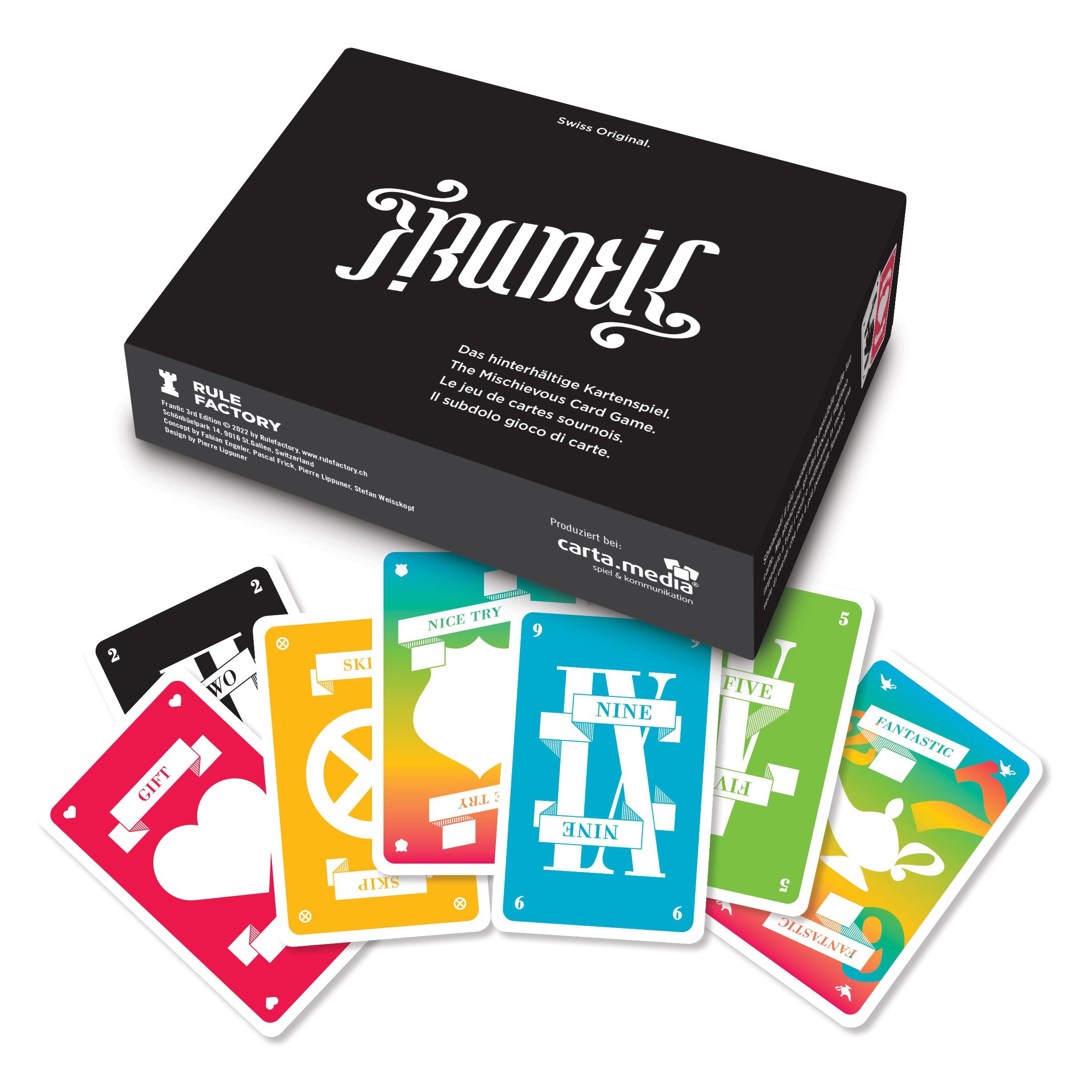 Rulefactory Frantic (Swiss Original) (English, French, German, 2 - 8 ...