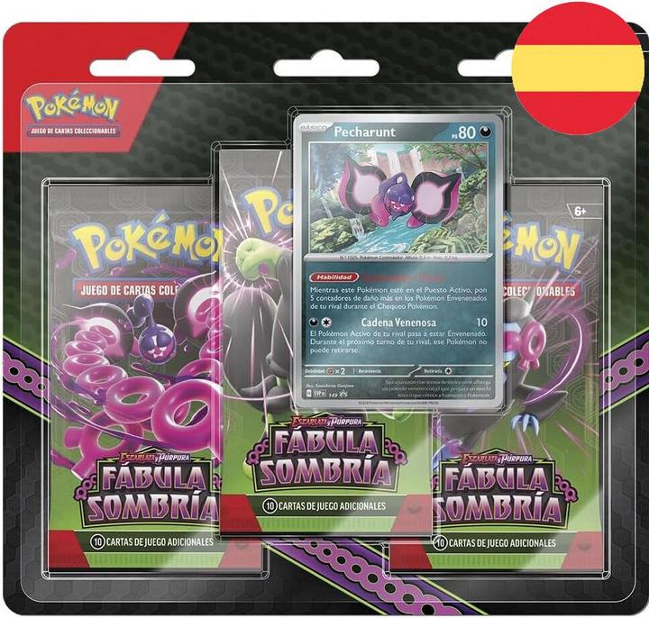 Pokémon Spaanse Pokemon SV6 blisterverpakking met verschillende ruilkaarten - Galaxus