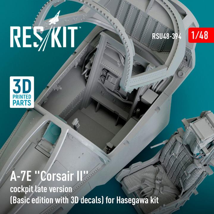 ResKit A-7E Corsair II cockpit late version (Basic edition with 3D ...