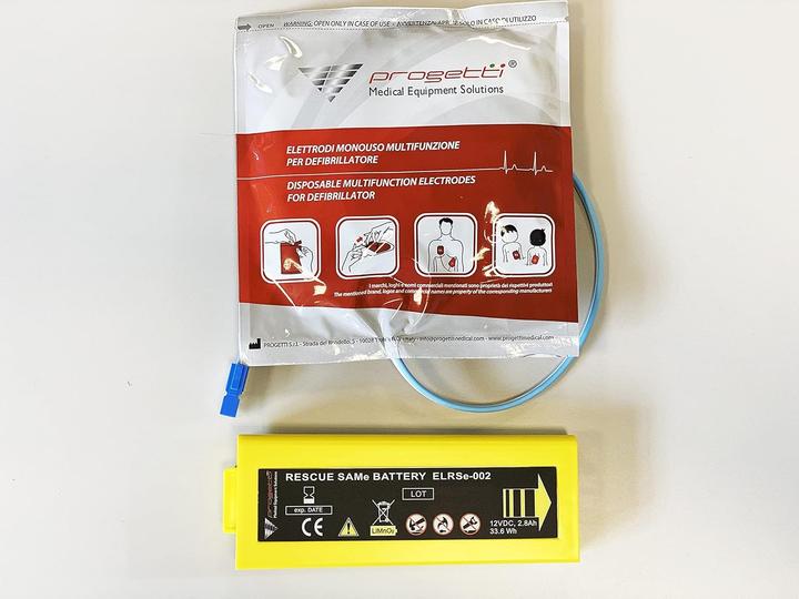 Progetti Medical Replacement kit for adults electrodes and battery for ...