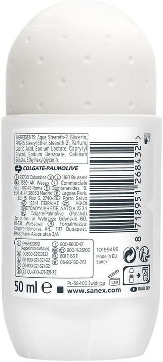 Sanex 0% sensitiver Kugel Deodorant, 6x50 ml - kaufen bei Galaxus