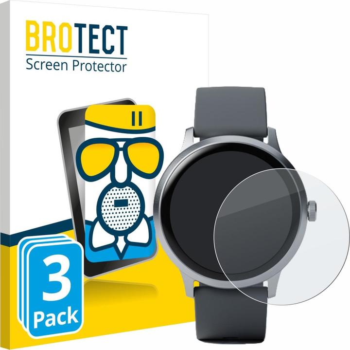 BROTECT Entspiegelungs Schutzglas für Pebble Round 2 Schutzfolie Panzer ...