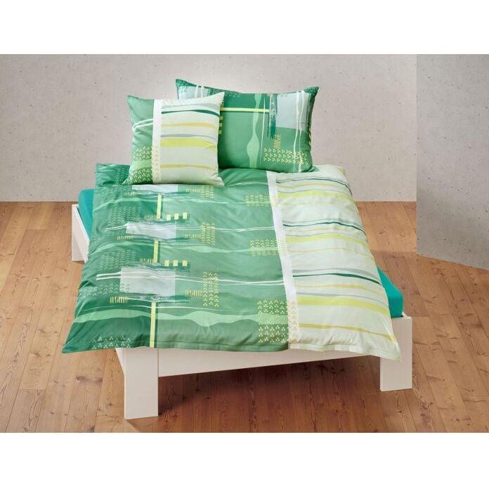 Lehner Bettwäsche mit moderner Musterung (Kopfkissenbezug, 50 x 70 cm ...