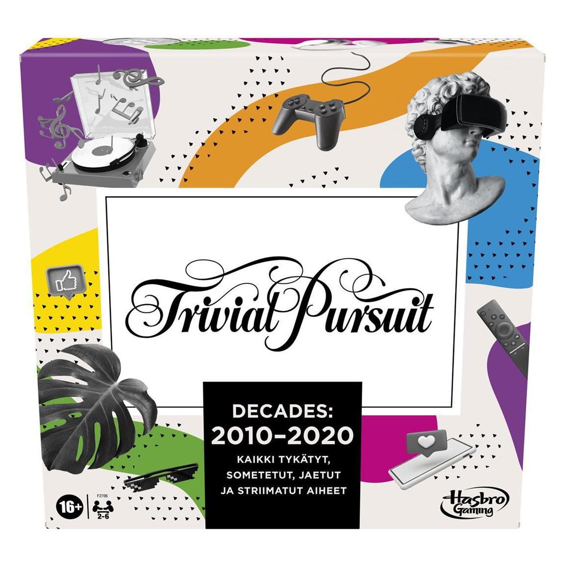 Hasbro Gaming Trivial Pursuit Decades 2010 to 2020 Board game Trivia ...