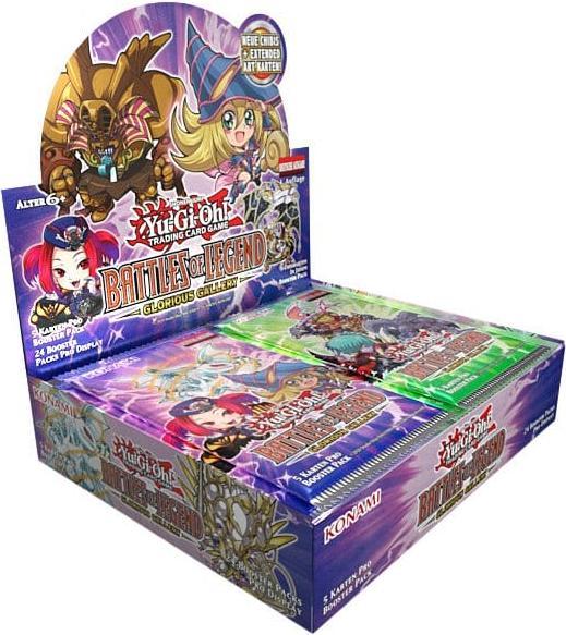 Konami Yu-Gi-Oh! TCG Battles of Legend: Glorious Gallery présentoir ...