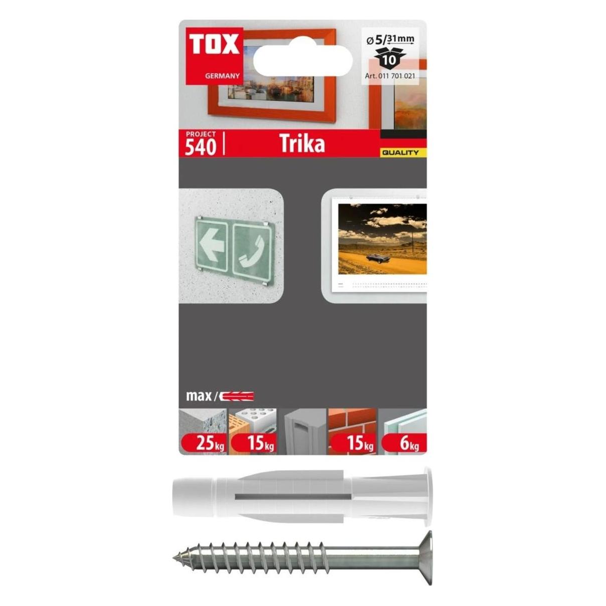 Tox TRIKA 8/51 + PH-Schraube (6 Stk.) - buy at Galaxus - Galaxus