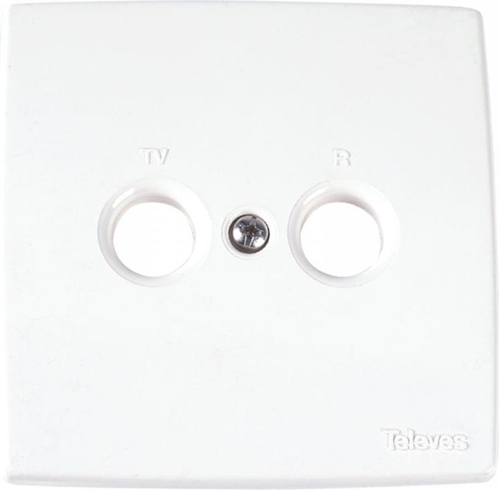 Televes Plate for Outlet TV/Radio White - kaufen bei Galaxus - Galaxus