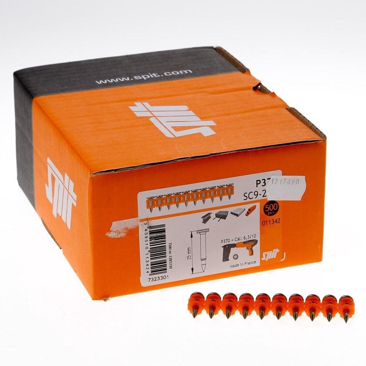 Konjac Sponge Spit SC9 skudsøm, båndede, 25 mm, 500 stk. - Galaxus