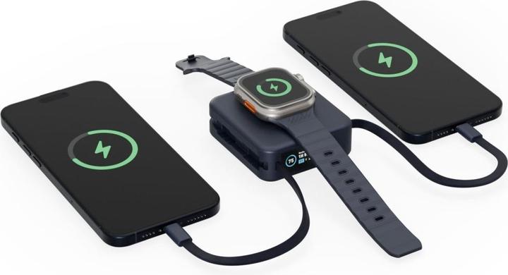 Energea Induction PowerBank MagPac Mini Plus 10000mAh Magsafe blue ...