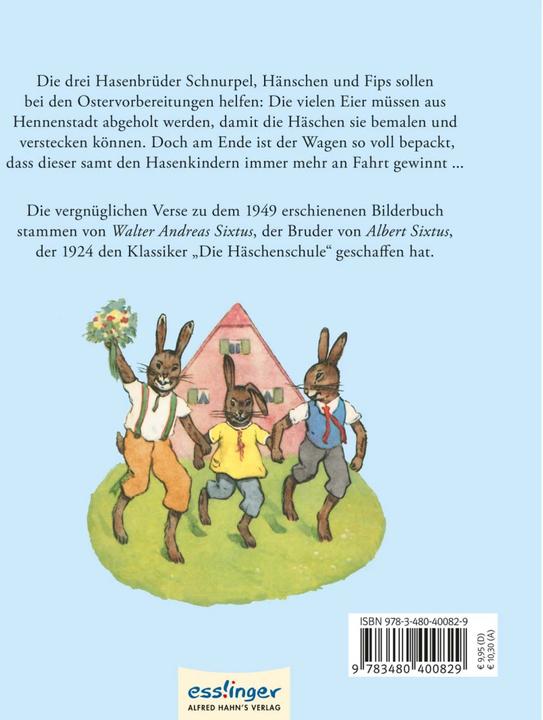 Esslinger Die Hasenbübchen, Eine lustige Hasengeschichte - Galaxus