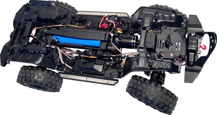 DF-Models DF-4S PRO BL Crawler 1:10 Scale RTR - Flat Black (RTR Ready ...