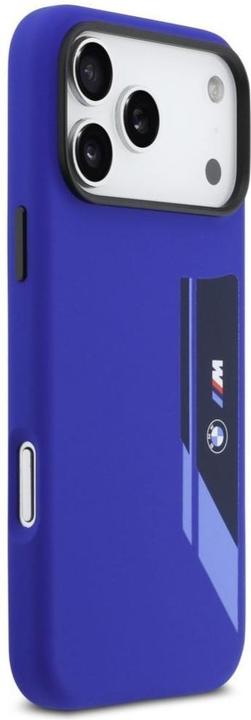 BMW M Silicon Vertical Logo MagSafe Case for iPhone 17 Pro Max Navy ...