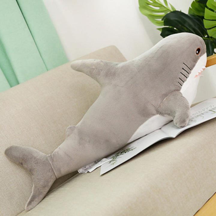 Tinisu Shark cuddly toy soft stuffed animal grey soft toy - Galaxus