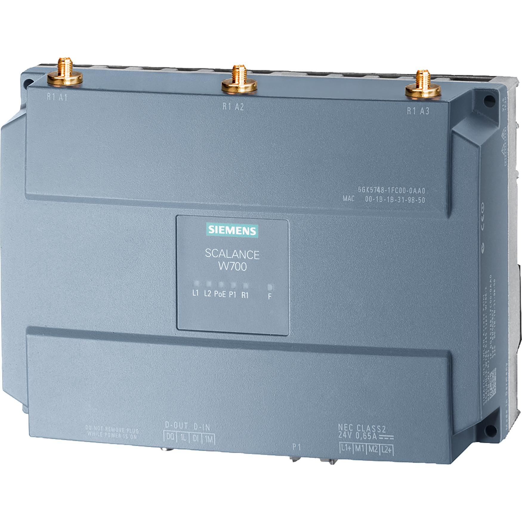 Siemens SCALANCE RJ45 Client Module Radio Interface nur zum Betrieb in ...