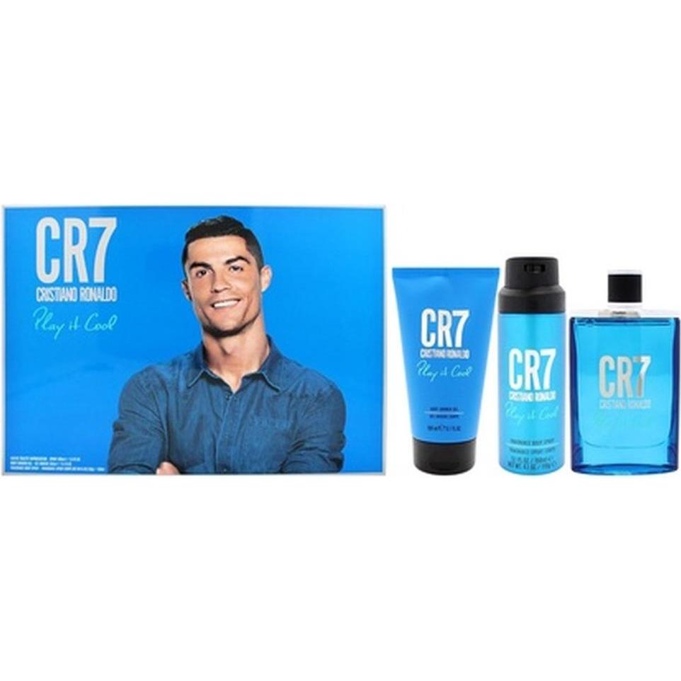 CR7 Cristiano Ronaldo Play It Cool For Men 3 Pc Gift Set 34oz EDT Spray ...