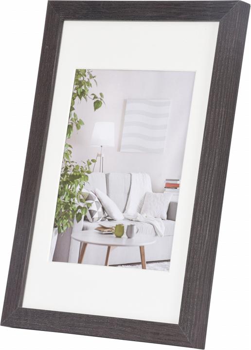 Henzo MODERN Rahmen dklbr 20x30 Holz inkl. Passepartout 8105504 - Galaxus