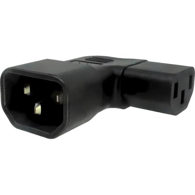 Dinic Netzadapter C13 auf C14 gewinkelt, YL-3212L IEC 60320-C13/14 ...