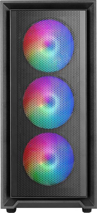 Mars Gaming Boitier Moyen Tour Atx Mc-Air RGB Avec Panneau Vitré (Noir ...