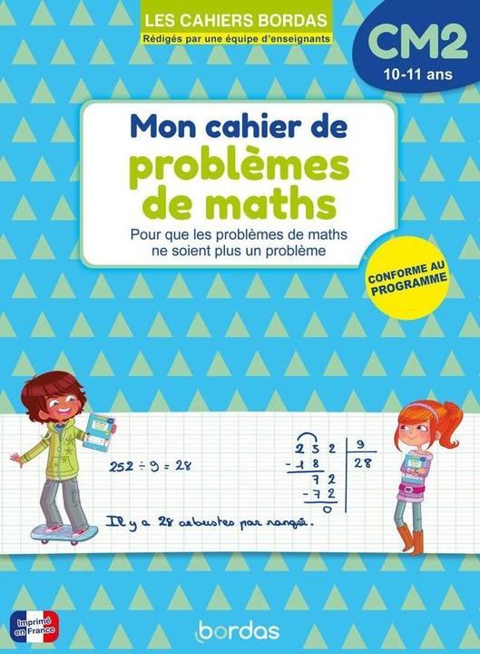 Bordas Mon cahier de problèmes de maths CM2, 10-11 ans - Galaxus