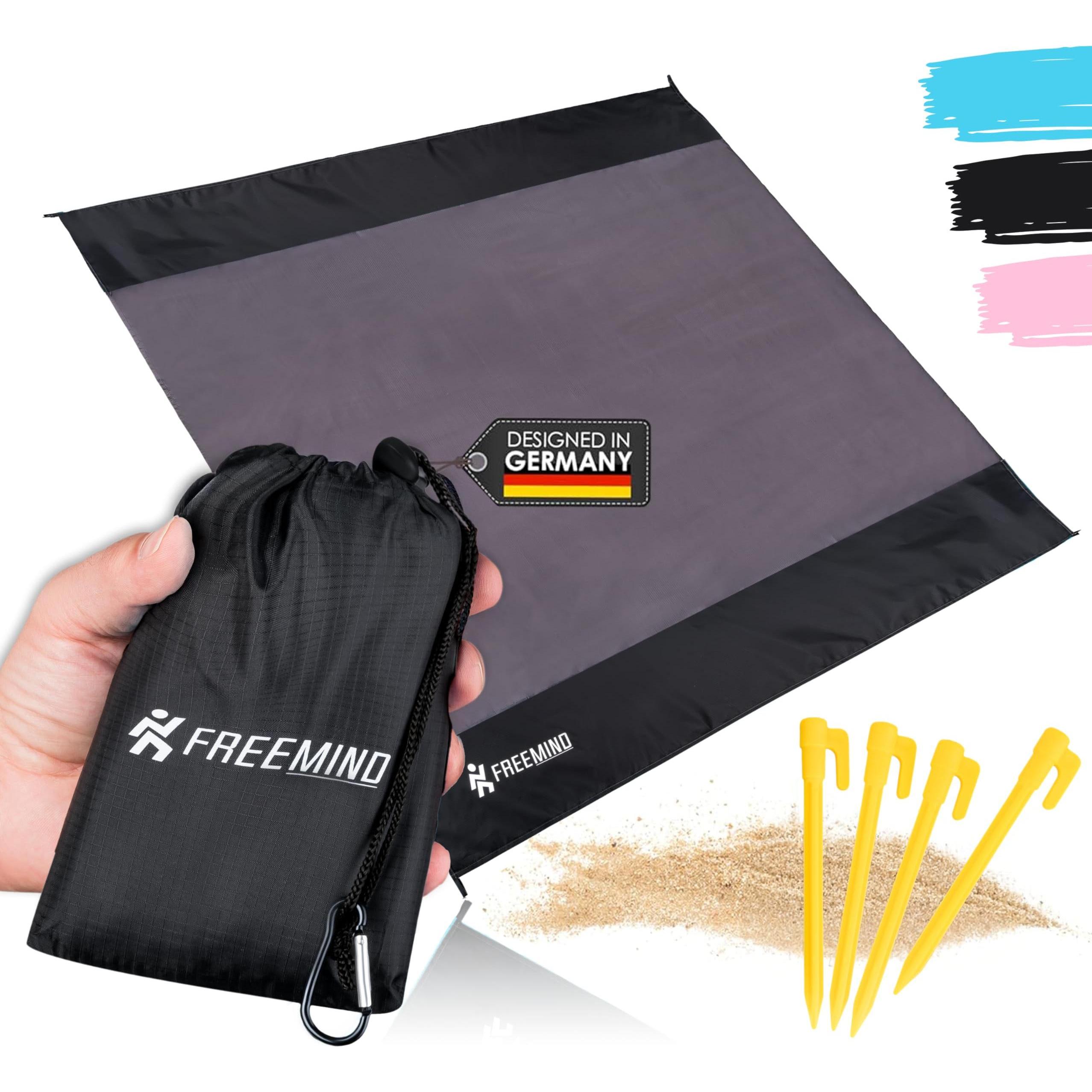 Freemind Ultraleichte Picknick- und Stranddecke, 2x2 m - Galaxus