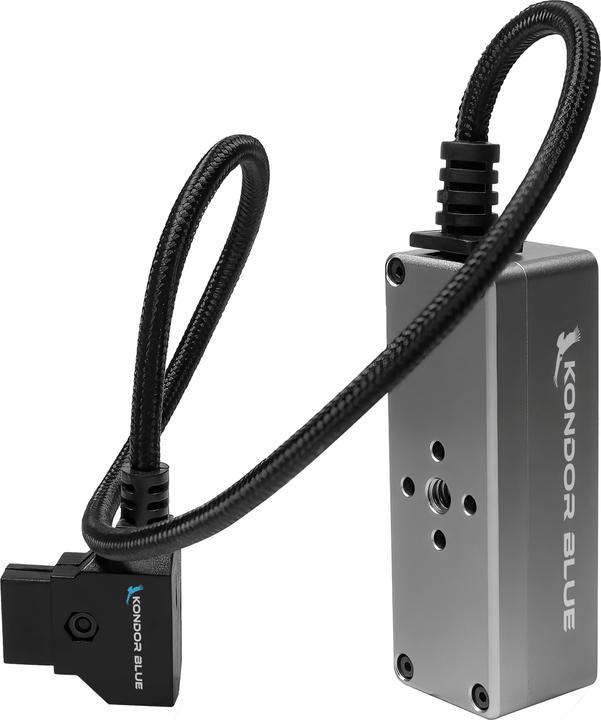 Kondor Blue 12V Metal D-Tap Hub 4 Way Port Power Tap Spliltter 1/4 20 T