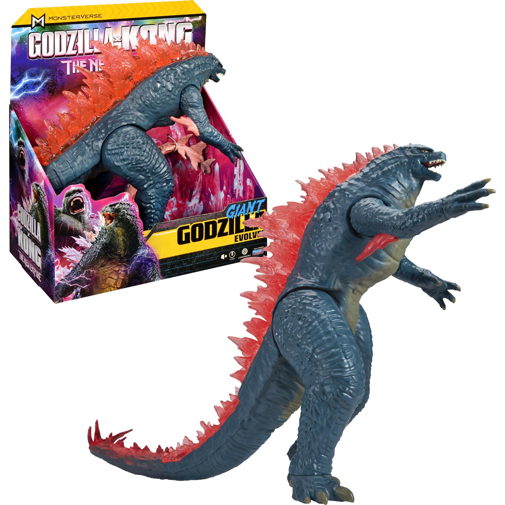 Little Tikes Godzilla x Kong: The New Empire, 11-Inch Giant Godzilla ...