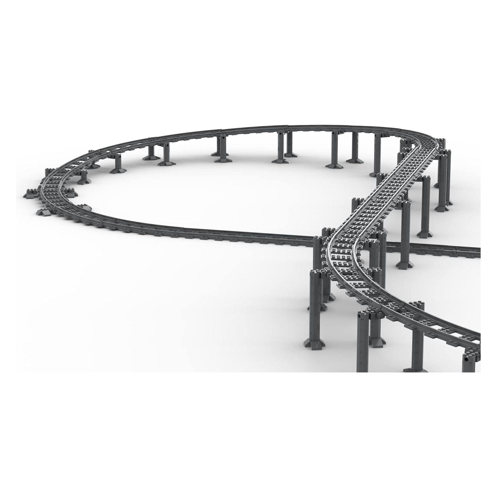 Trixbrix Stützpfeiler-Set für Lego City Züge, Infinity Loop - Galaxus