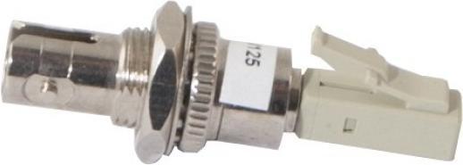Exertis Connect Fibre optic adapter ST socket/ LC plug, multimode ...