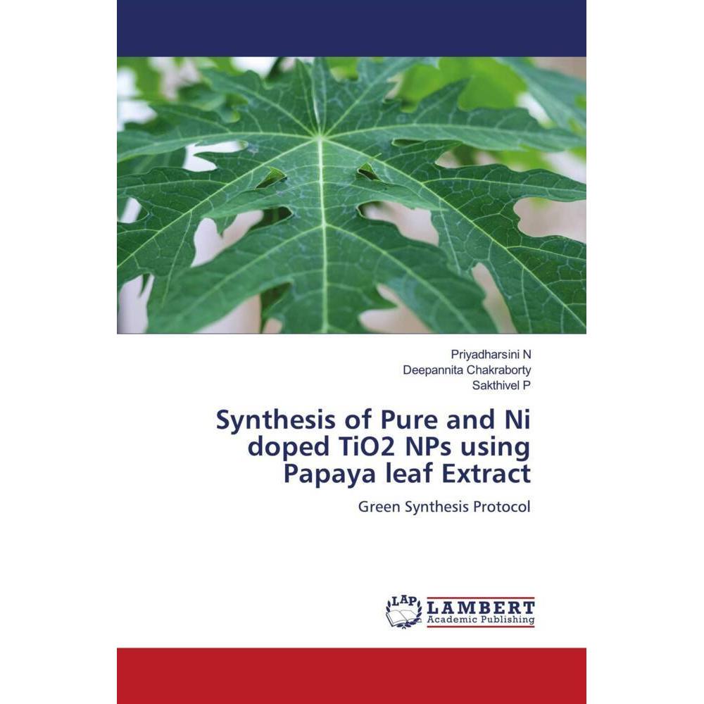 Lap Lambert Academic Synthesis of Pure and Ni doped TiO2 NPs using ...