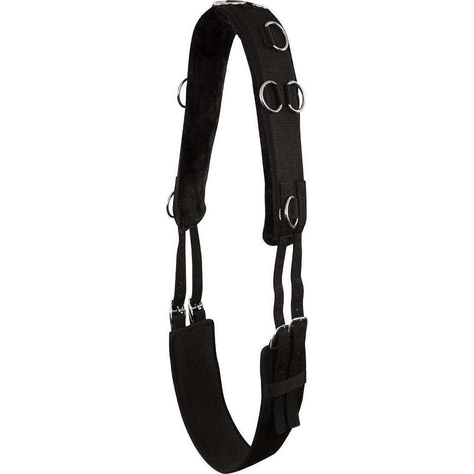 Premiere Einfassung für Pony-Longe aus 10-d-Fell mit Ringen - Galaxus