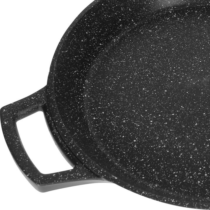 Cheffinger Paellapfanne mit Antihaftbeschichtung in Marmoroptik 32cm ...